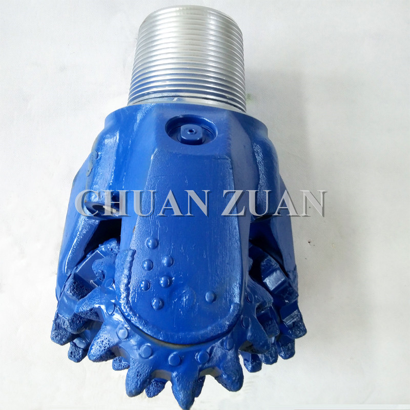 12 1/4 Inch Steel Tooth Tricone Bit / Three Roller Cone Drill Bit For ...
