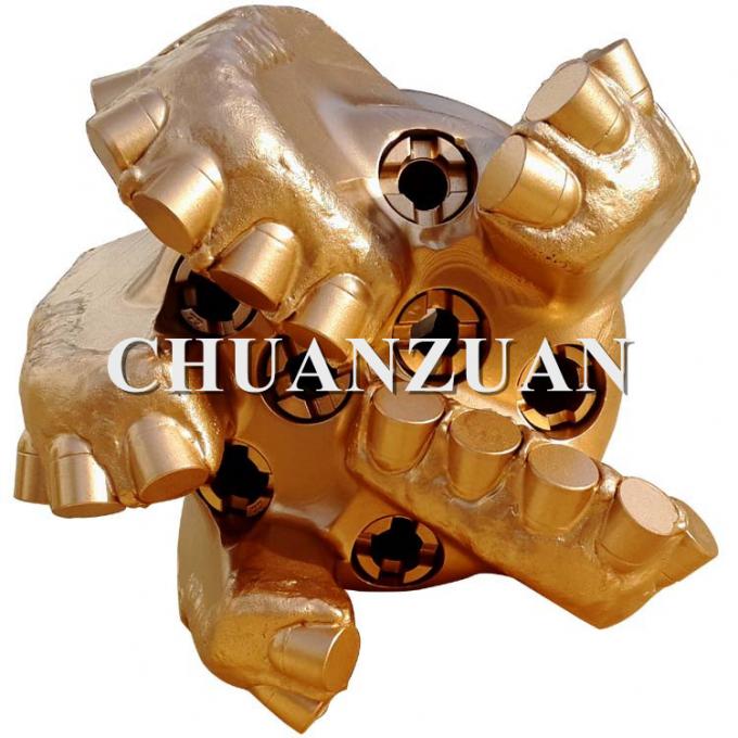 Steel Body PDC Rock Bit 8 1/2 Inch / 16MM Cutters Hard Rock Cone Drill Bit